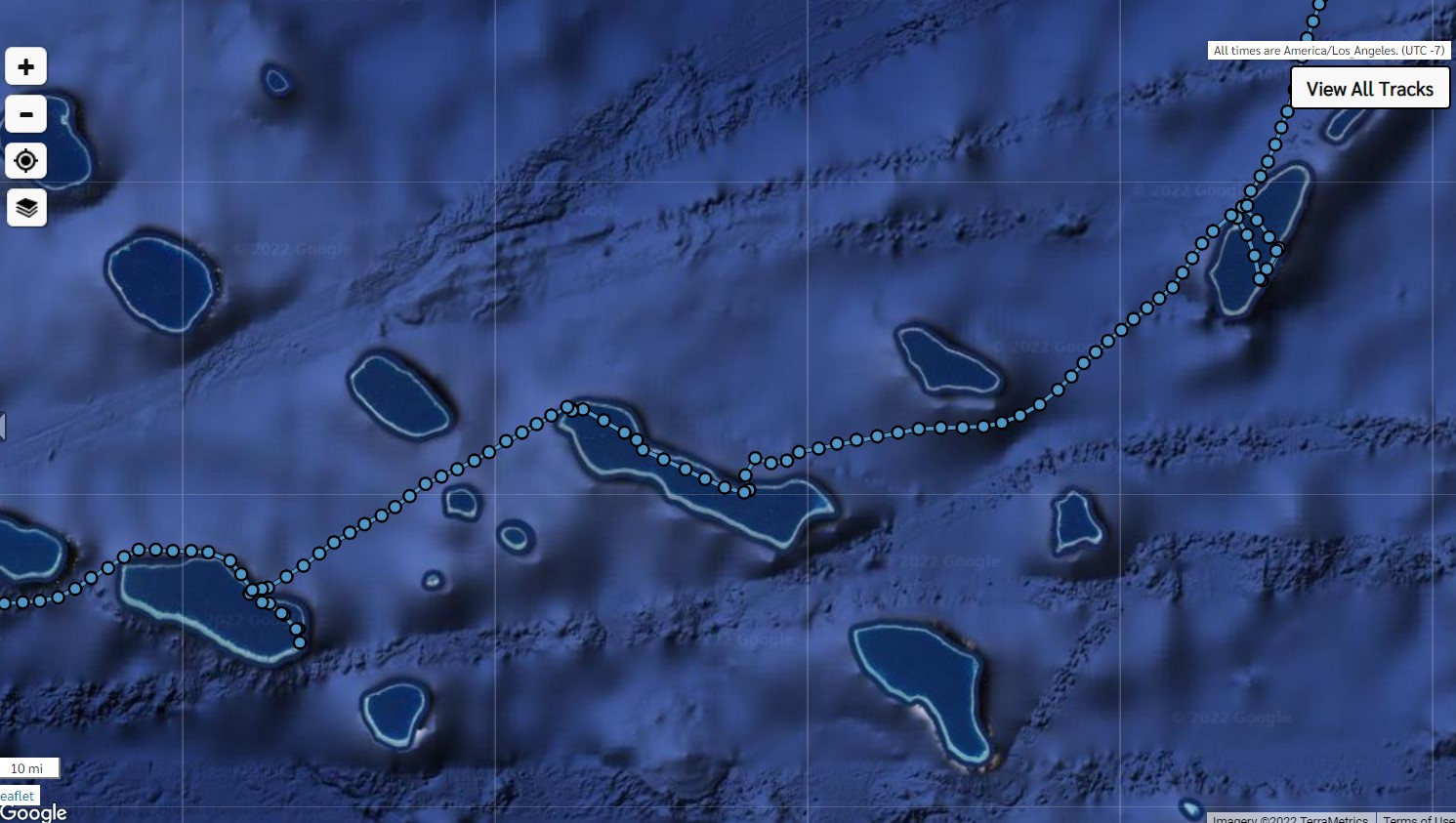 Route Recap Through the Tuamotus – Gresham Family Exodus