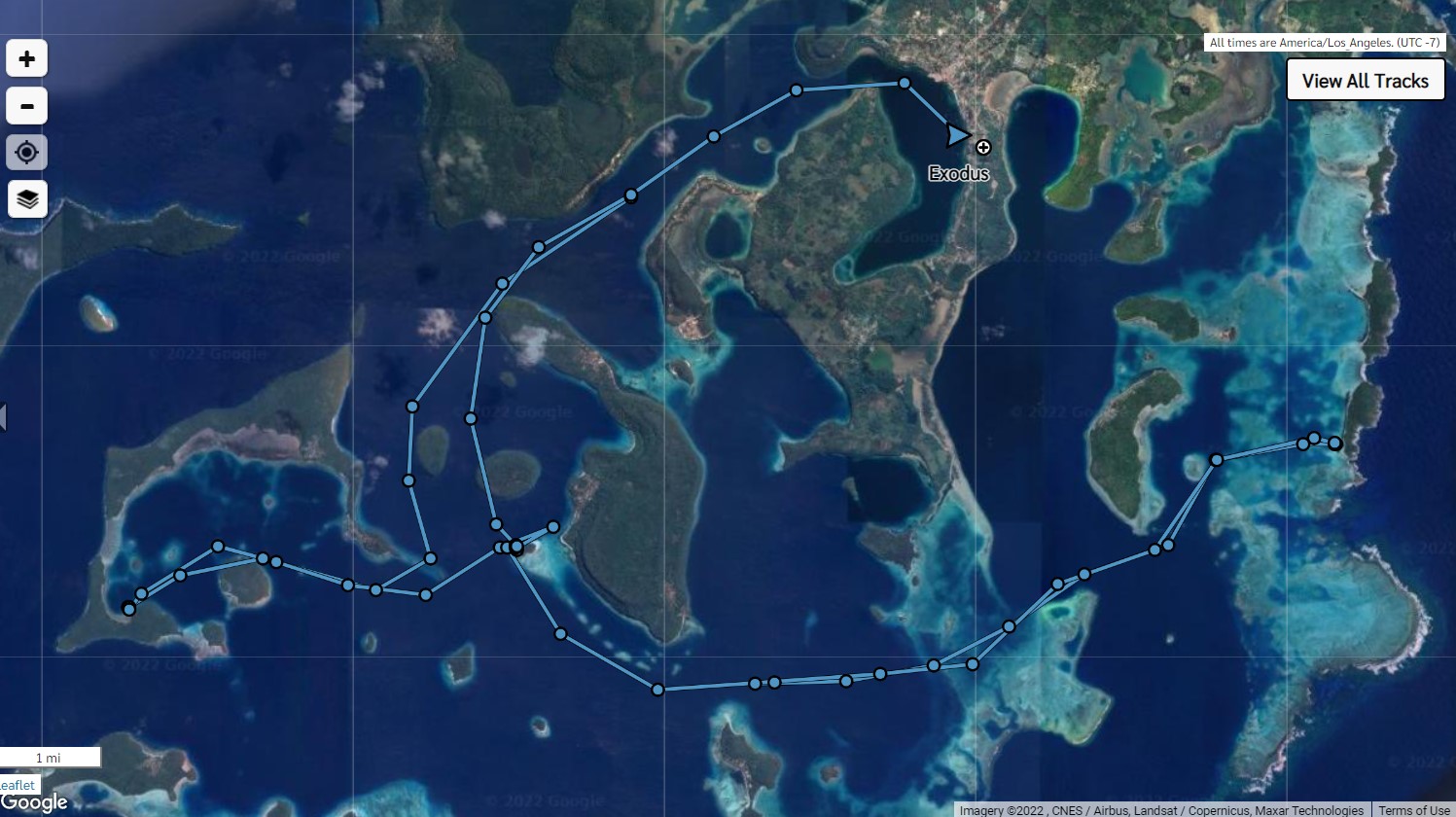 Vava’u Part 2 – Route Recap – Gresham Family Exodus