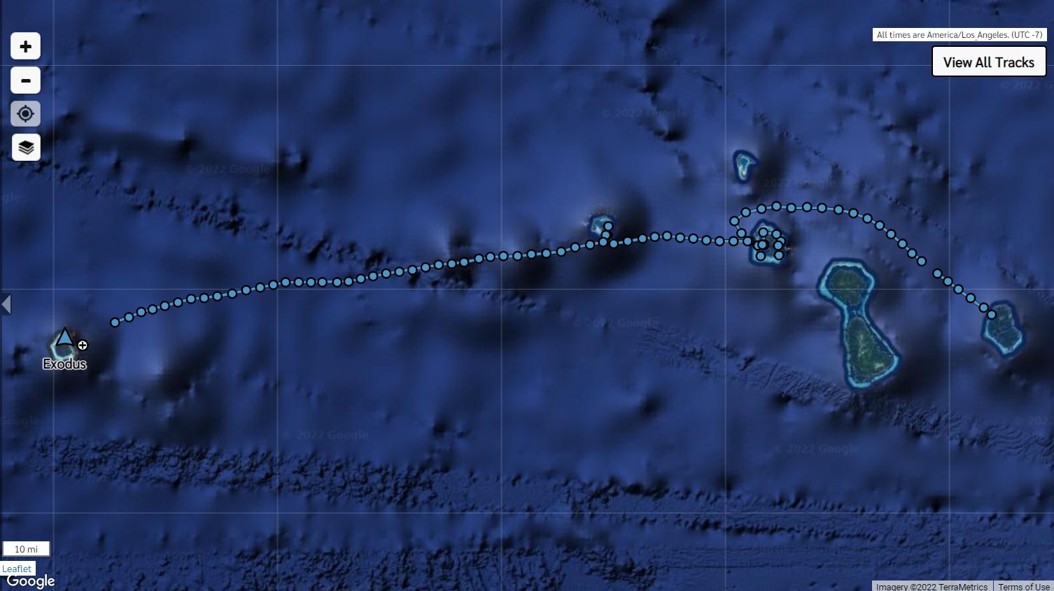 From Bora Bora to Mopelia – Quick Route Recap – Gresham Family Exodus