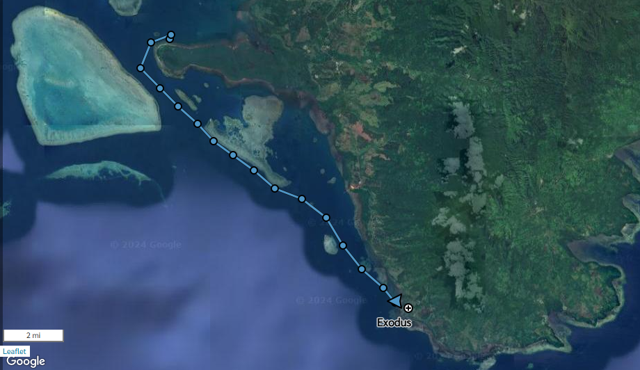 Bua Bay and Coconut Point Photo Log – Gresham Family Exodus